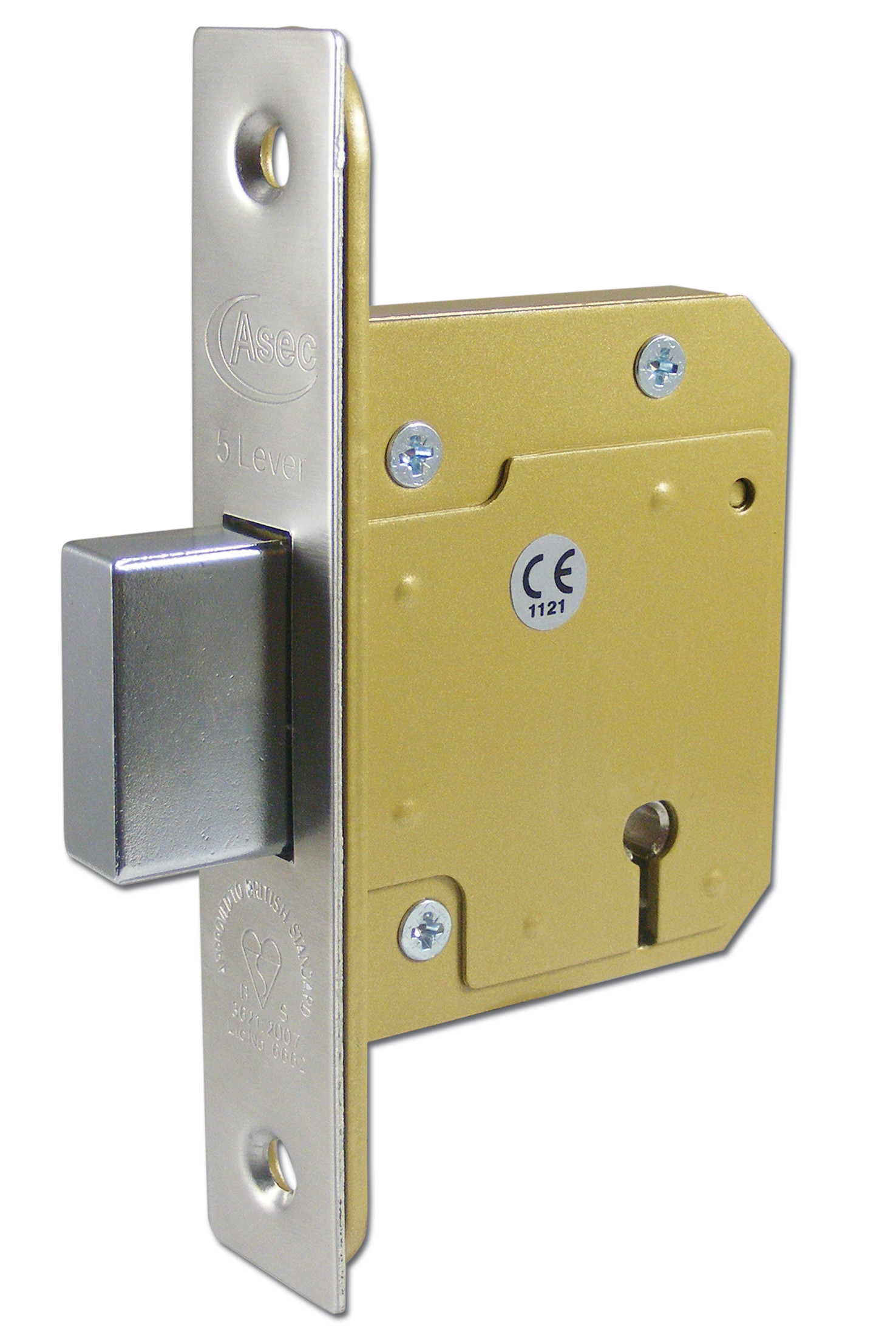 Asec 5 Lever British Standard Deadlock