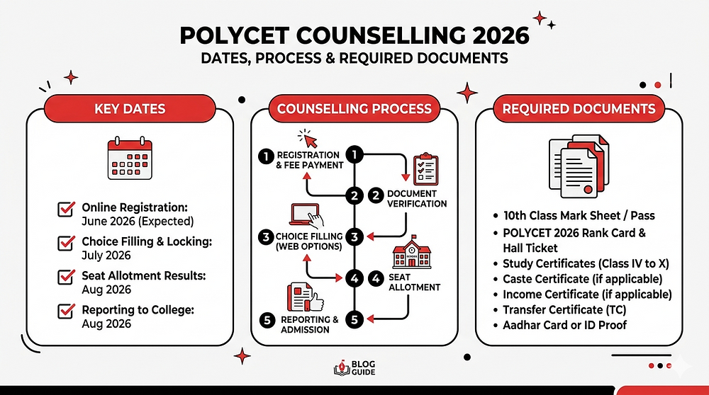 POLYCET Counselling 2026: Dates, Process & Required Documents