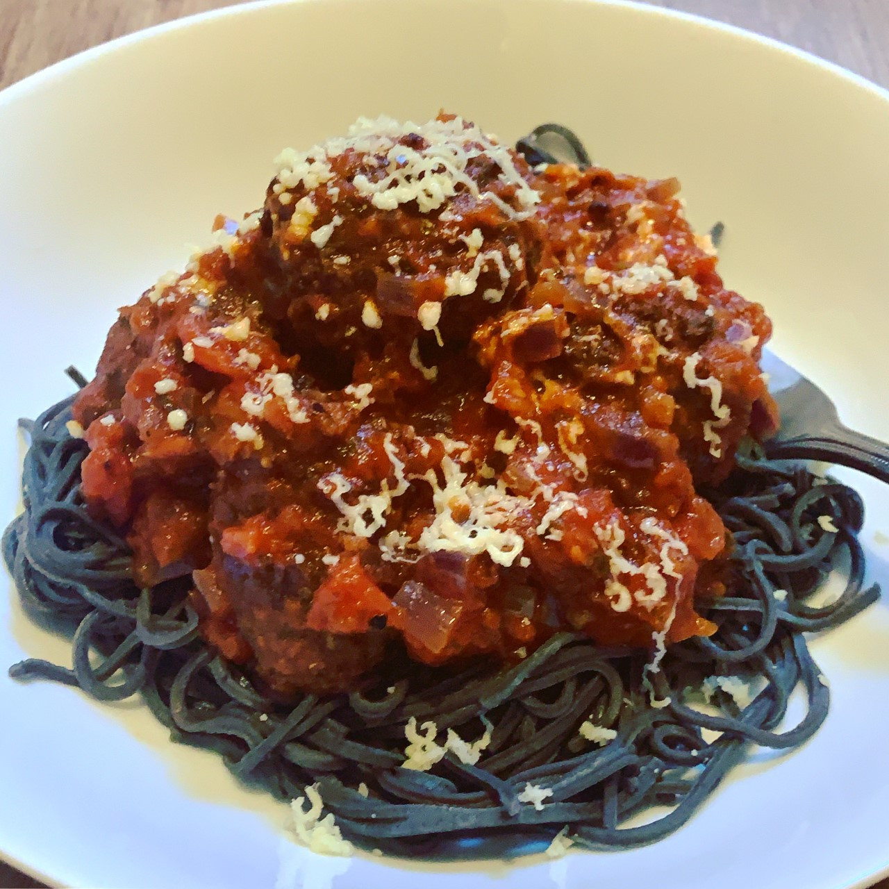 Spaghetti & Meatless Balls | Sunshine & Wellness