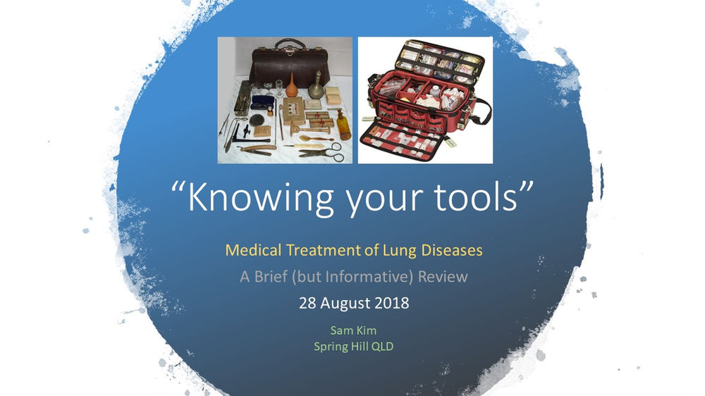 "Knowing Your Tools"