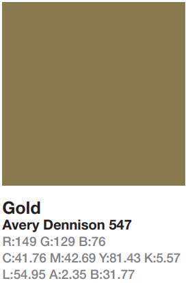 Avery 547 Gold | Eurovinil,SAEurovinil,SA