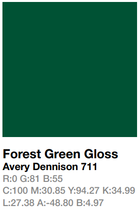 Avery 711 Forest Green | Eurovinil,SAEurovinil,SA