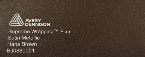 Avery Supreme Satin Metallic Hans Brown | Eurovinil,SAEurovinil,SA