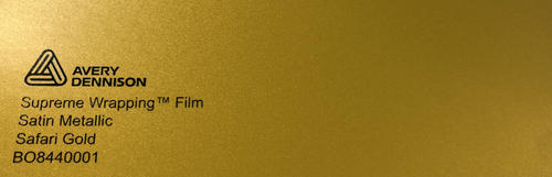 Avery Supreme Satin Metallic Safari Gold | Eurovinil,SAEurovinil,SA