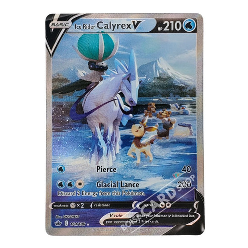 Ice Rider Calyrex V (Alternate Full Art) - Chilling Reign | Boise Card Shop