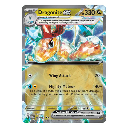 Dragonite ex (Double Rare) - Obsidian Flames | Boise Card Shop