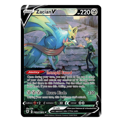 Zacian V (Ultra Rare - Full Art) - Astral Radiance: Trainer Gallery ...