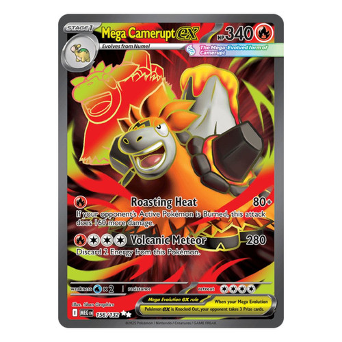 Mega Camerupt ex (Ultra Rare - Full Art) - Mega Evolution | Boise Card Shop
