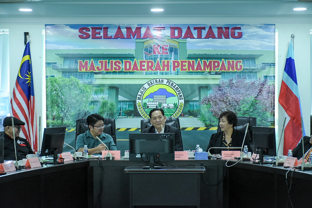 Penampang Development Plan 2024-2035 draft presented at the JTPD meeting