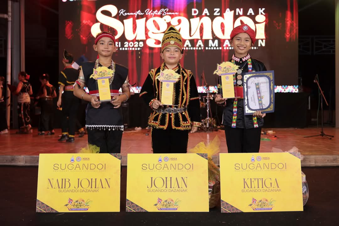 Rackydeveson johan sugandoi dazanak Kaamatan Keningau 2025