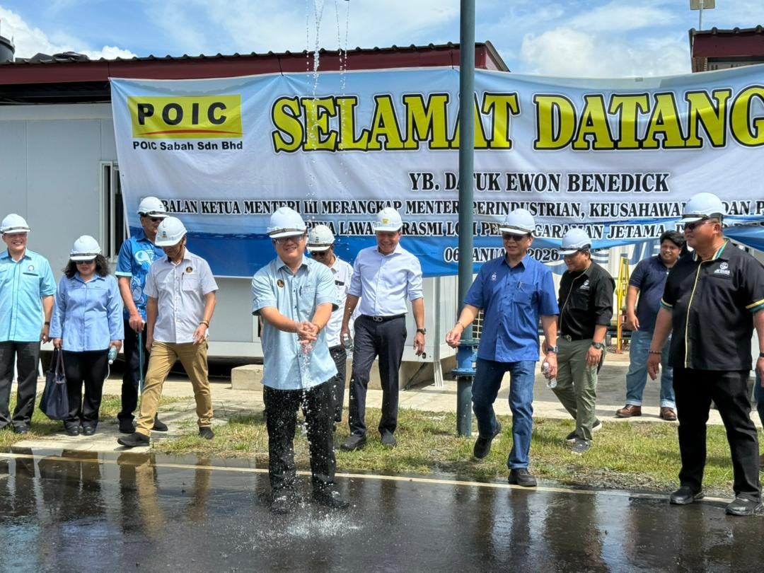 Seawater Desalination Plant at POIC Lahad Datu, launched