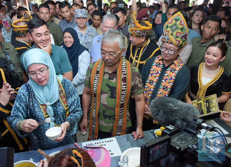 Kembara Kenali Borneo: Agong, Permaisuri saksikan kepelbagaian budaya ...