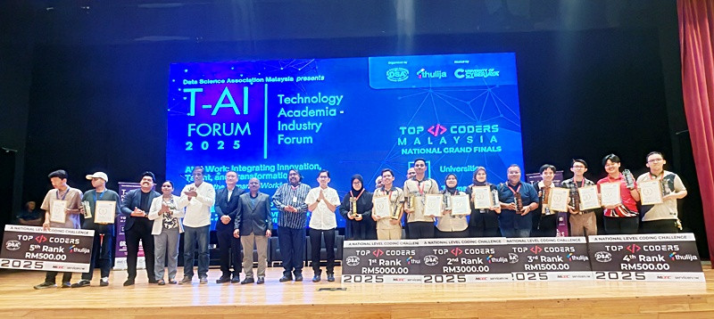 Malaysia’s Top Coding Talents Shine at Top Coders Malaysia