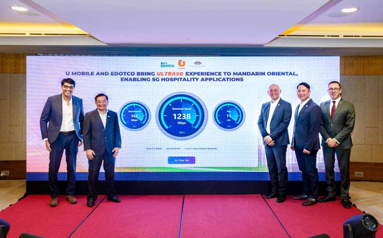 U Mobile and EDOTCO Launch ULTRA5G: Reinforcing Malaysia’s Widest 5G ...