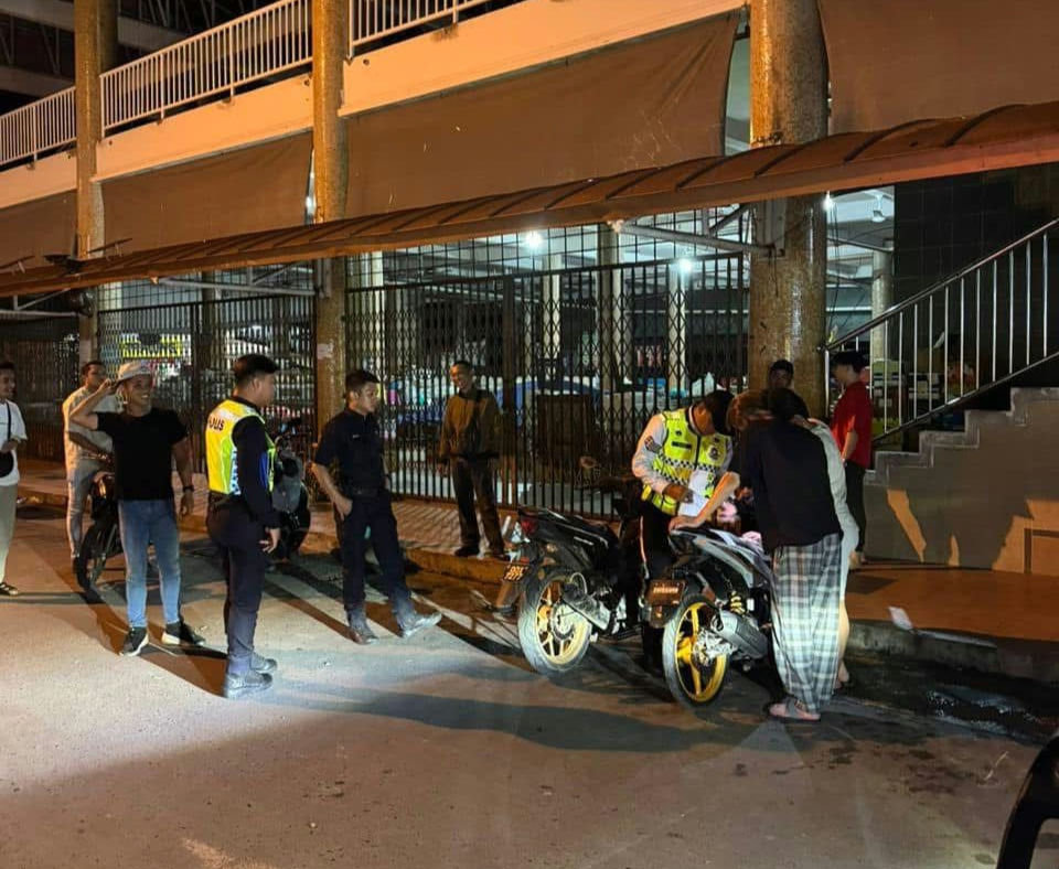 OP SAMSENG JALANAN: Dua Ditahan, Empat Motosikal Disita