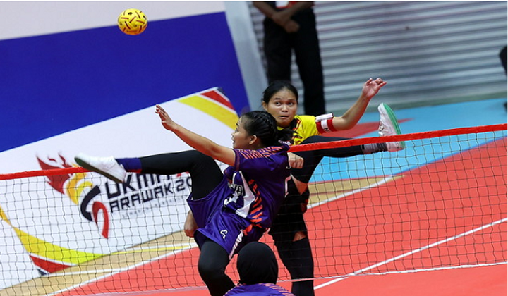 Skuad Sepak Takraw Wanita Sabah raih pingat emas dalam Sukma 2024 Skuad Sepak Takraw Wanita Sabah raih pingat emas dalam Sukma 2024