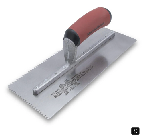 3/16" x 5/32" V-Notch Trowel | tilecoach.com