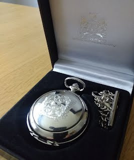 Pocket Watch Crest Engraved | HPLS