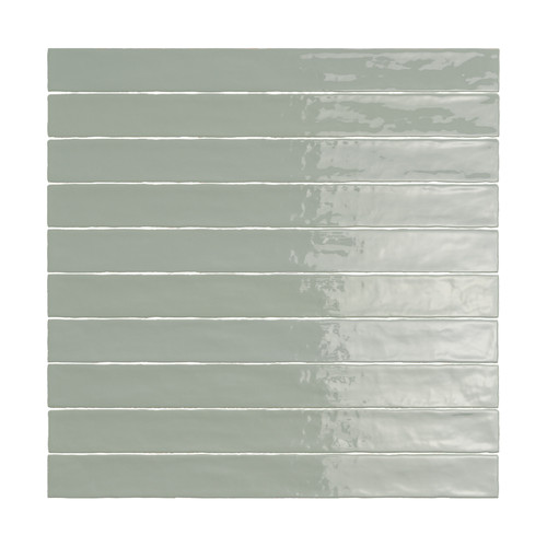 Linea Verde Menta Gloss 2x20 | Tile & Stone Trading