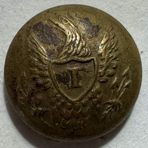 GI 85A | Infantry cuff Button, Horstmann & Druker backmark ...