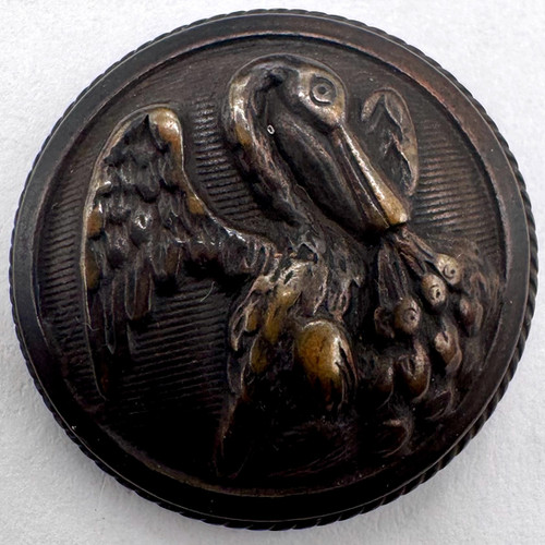 LA 7 | Louisiana Coat Button | CivilWarButtons.com