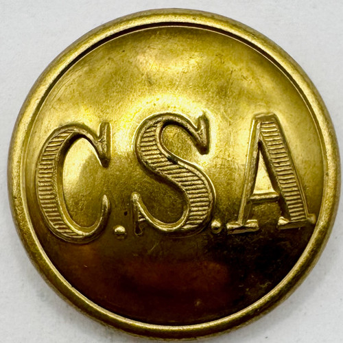 CS 81 | Confederate "CSA" General Service Coat Button | CivilWarButtons.com