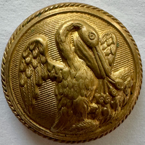 LA 7 | Louisiana Coat Button | CivilWarButtons.com