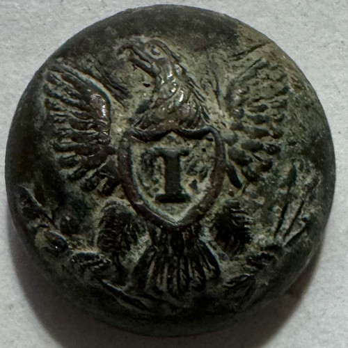 GI 88 | Infantry Cuff Button, Canfield Brothers Backmark ...