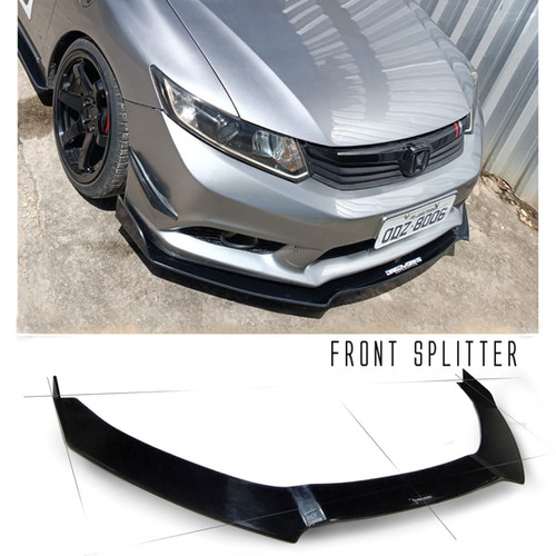 Front Splitter - Civic 2015 (9th Gen) | dredworks automotive
