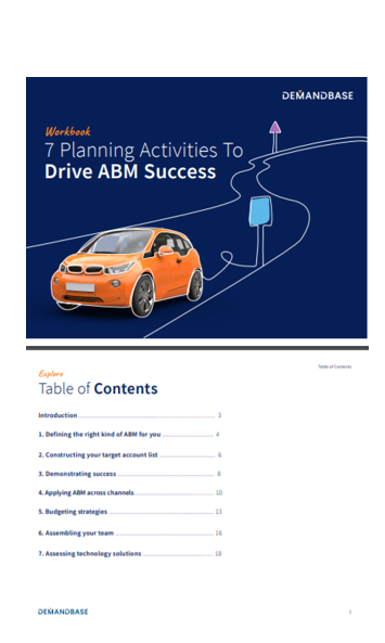 7 Planning Activities to Drive ABM