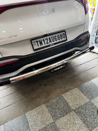 KIA Carens rear bumper guard Gear X | purplekart.in