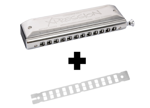 Xpression + Base Plate | owenharmonica