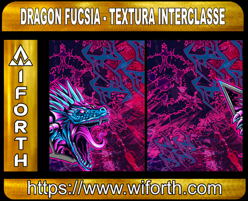 DRAGON FUCSIA TEXTURA INTERCLASSE 24-PRO | Wiforth