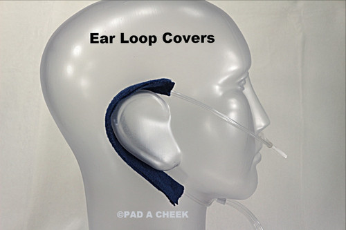 Ear Loop Covers for Swift FX Bella and O2 Cannula (Set of 3) | padacheek