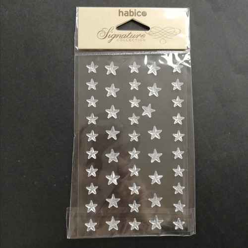 Habico Clear Star Gems | Cheshire Crafts