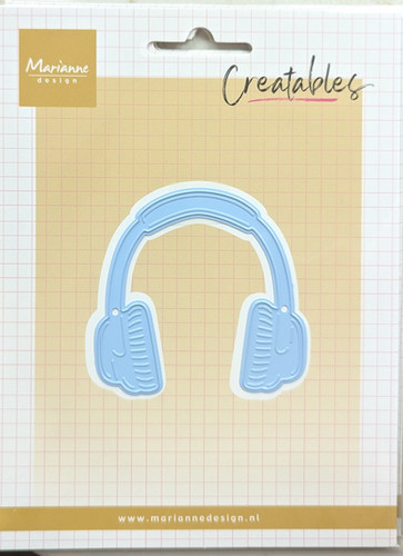Marianne Design Headphone Craft Die | Cheshire Crafts