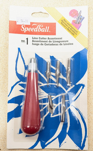Speedball Lino Cutter Assortment no.1 | Cheshire Crafts