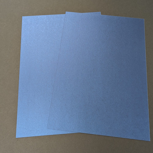 Navy Blue Pearlescent Card | Cheshire Crafts