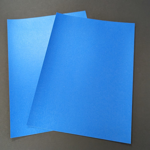 Royal Blue Pearlescent Card | Cheshire Crafts