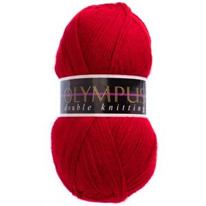 Olympus Double Knitting Cherry Red Yarn | Cheshire Crafts