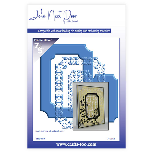 John Next Door Hopkins Notched Frame Craft Die Set | Cheshire Crafts