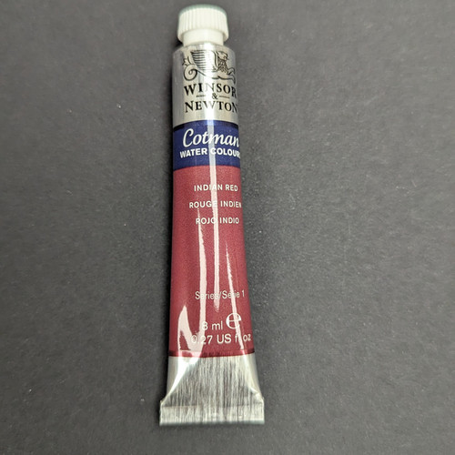 Winsor and Newton Cotman Indian Red Watercolour Paint Tube | Cheshire ...