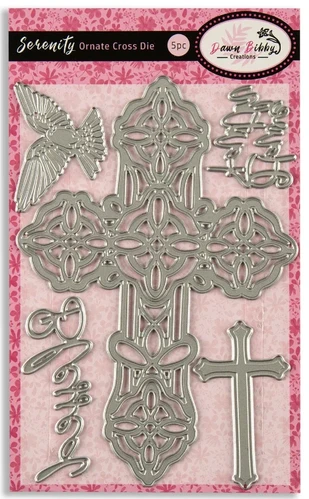 Dawn Bibby Creations Ornate Cross Craft Die Set | Cheshire Crafts