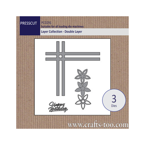 Presscut Double Layer Craft Die Set | Cheshire Crafts
