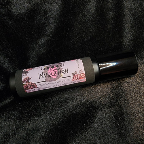 Invocation Perfume - vanilla crème brûlée, benzoin, and dark amber ...