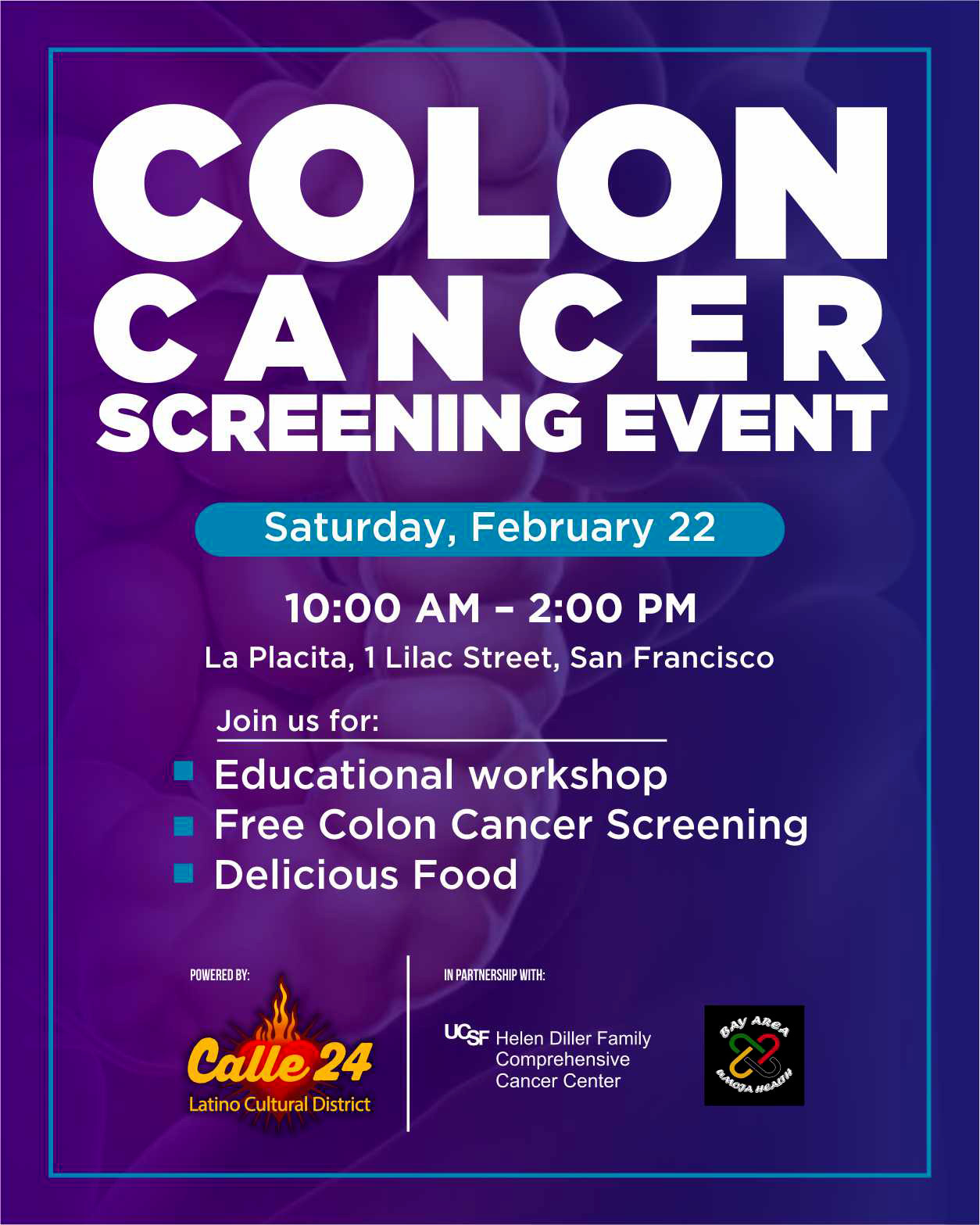 Colon Cancer Screening Event | Calle 24