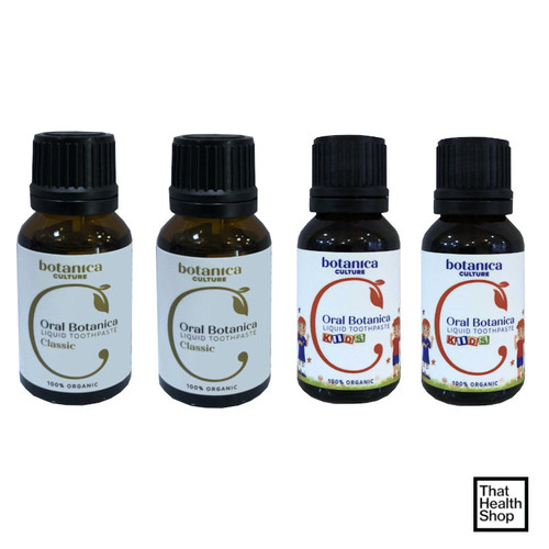 Botanica Culture Oral Botanica Classic (15ml) x2 and Oral Botanica Kids ...