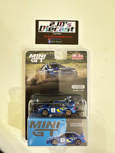 Mini gt Subaru Impreza WRC97 | 2jds Diecast & Merch
