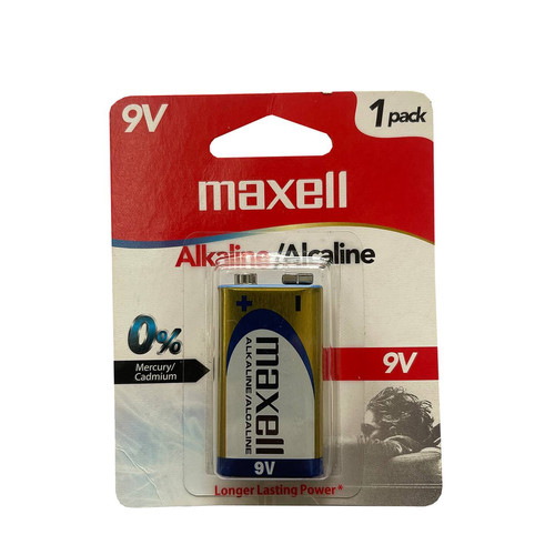Maxell Alkaline (9V) Battery | Koh Khang Hin Tradin