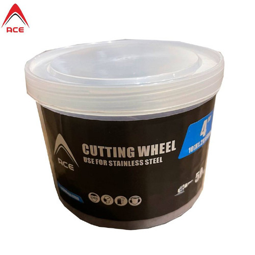 ACE Red Cutting Wheel 4" (100X1.2x16MM)(50PCS/BOX)(For S/S) | Koh Khang ...